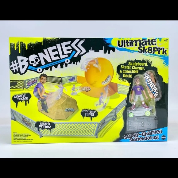 boneless | Toys | Boneless Super Street Sk8prk Playset 28 Pieces New ...